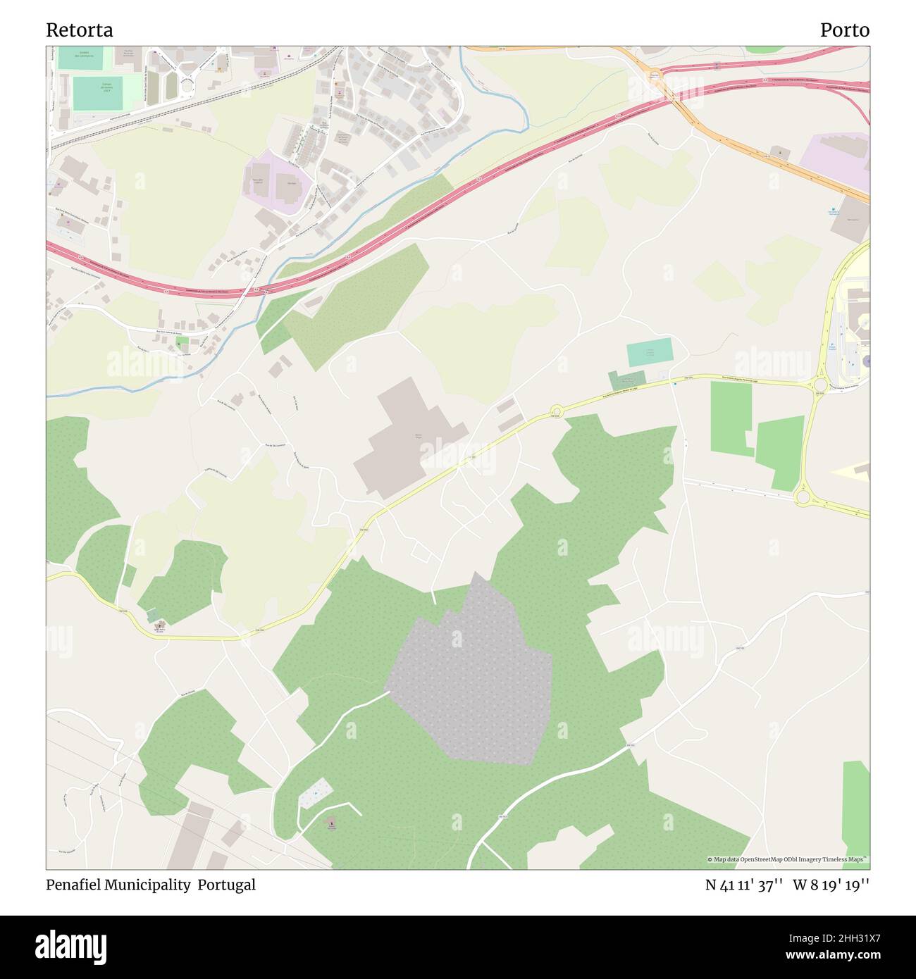 Map of penafiel hi-res stock photography and images - Alamy