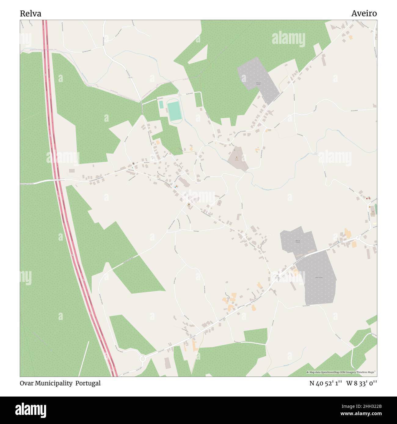 Map of ovar hi-res stock photography and images - Alamy