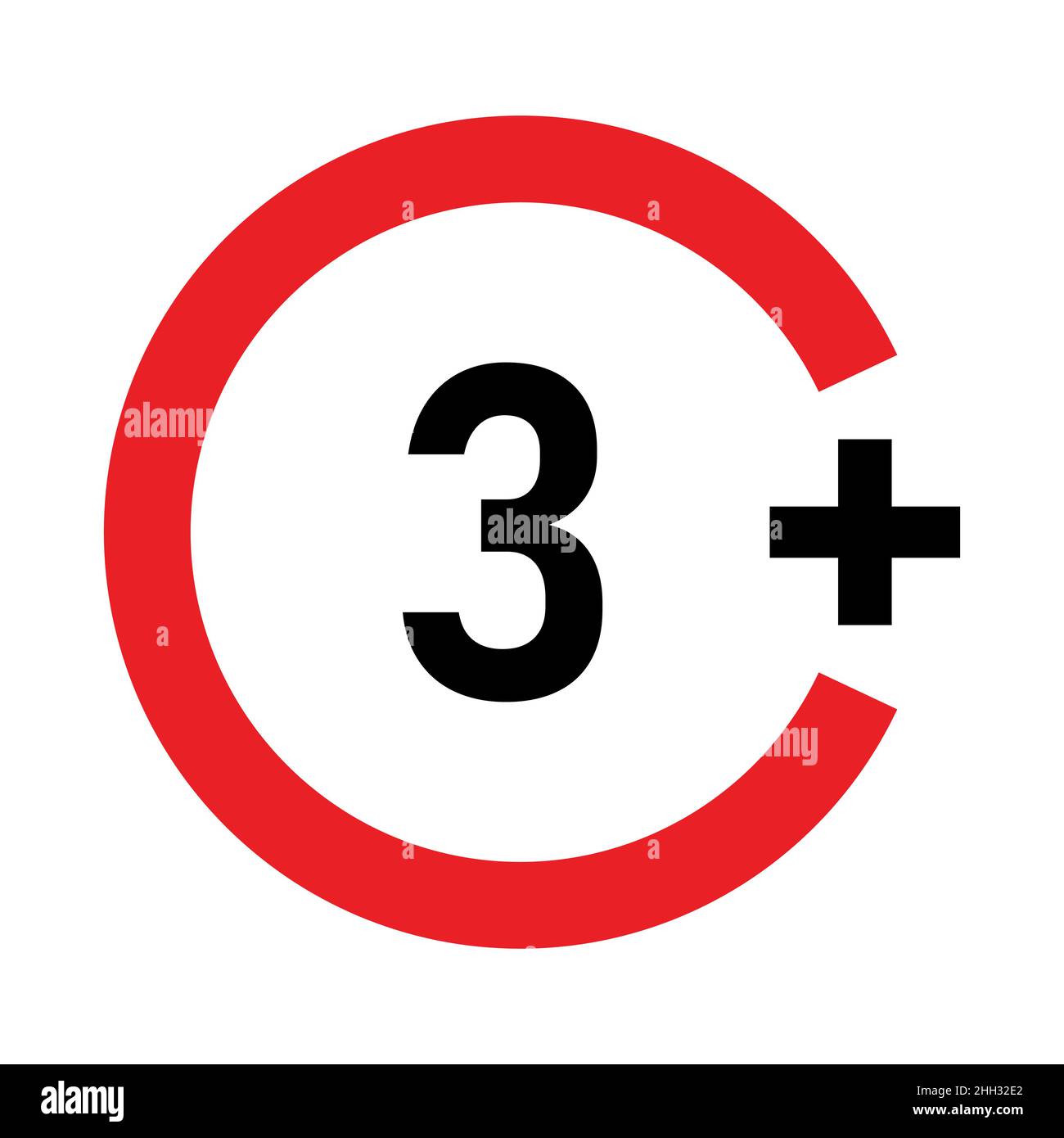 Plus 3 Stock Vector Images - Alamy