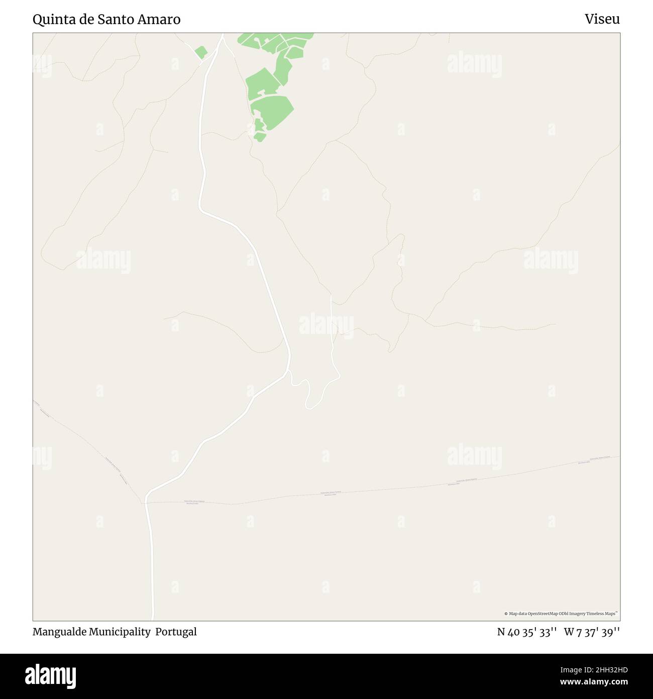 Map of mangualde portugal hi-res stock photography and images - Alamy