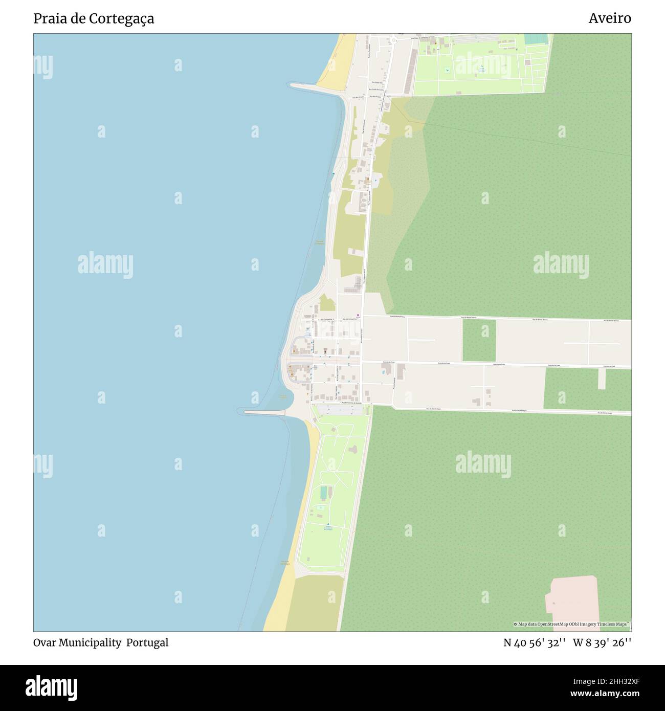 Map of ovar hi-res stock photography and images - Alamy