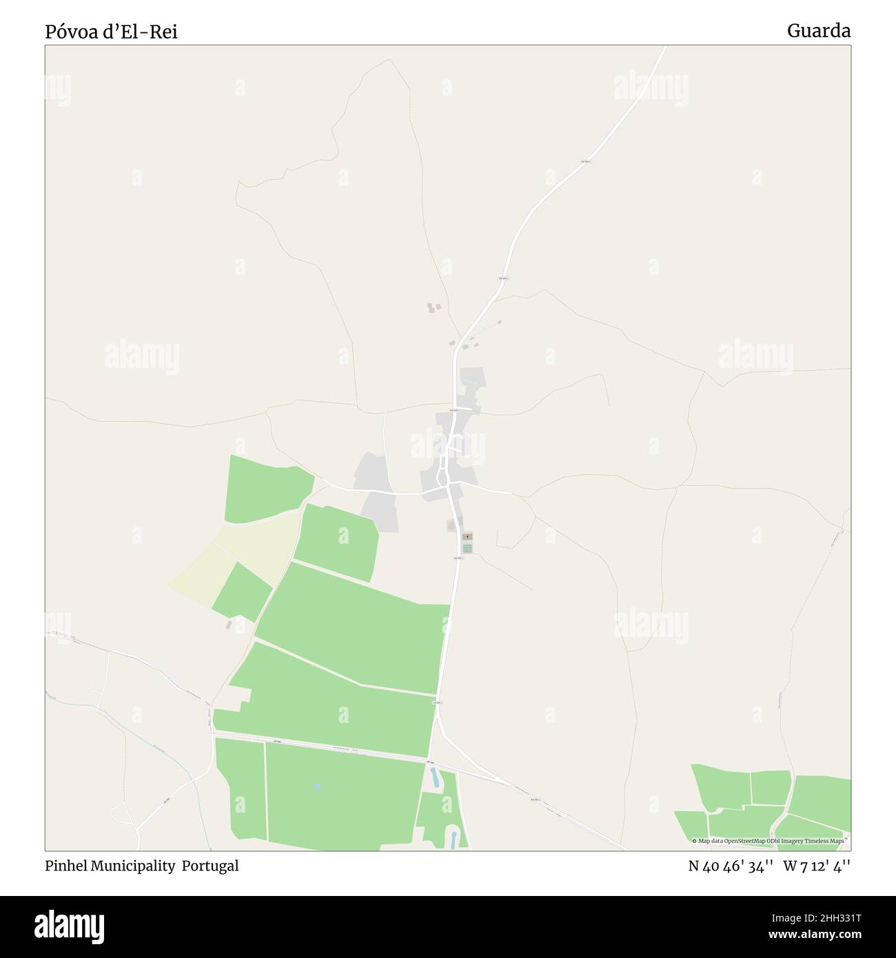 Map of pinhel hi-res stock photography and images - Alamy