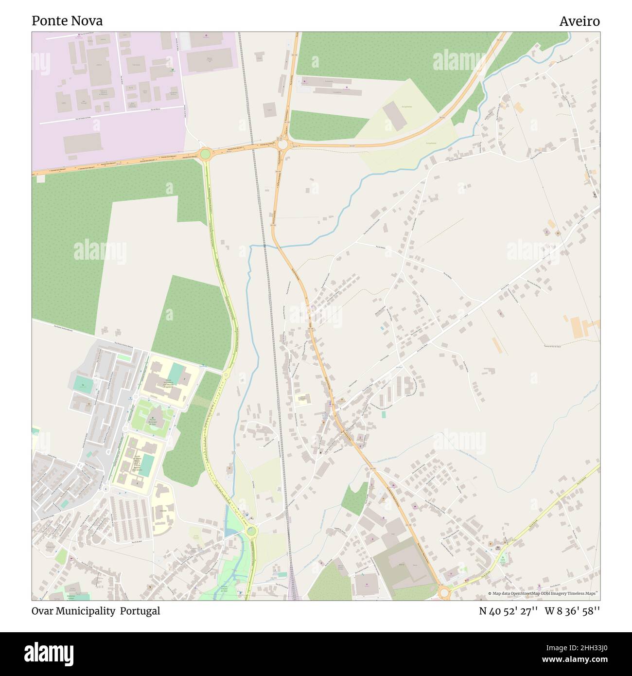 Map of ovar hi-res stock photography and images - Alamy