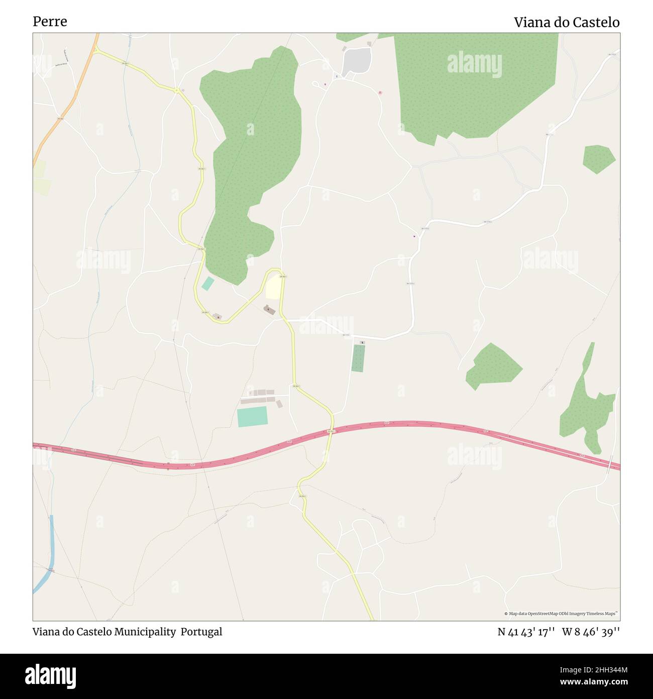 Viana do castelo portugal map hi-res stock photography and images - Alamy