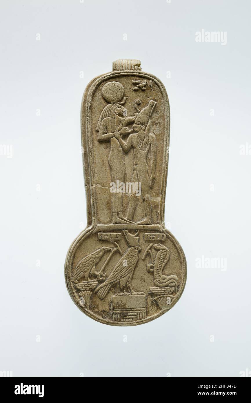 Menat of Taharqo: the King Being Nursed by the Lion-Headed Goddess ...