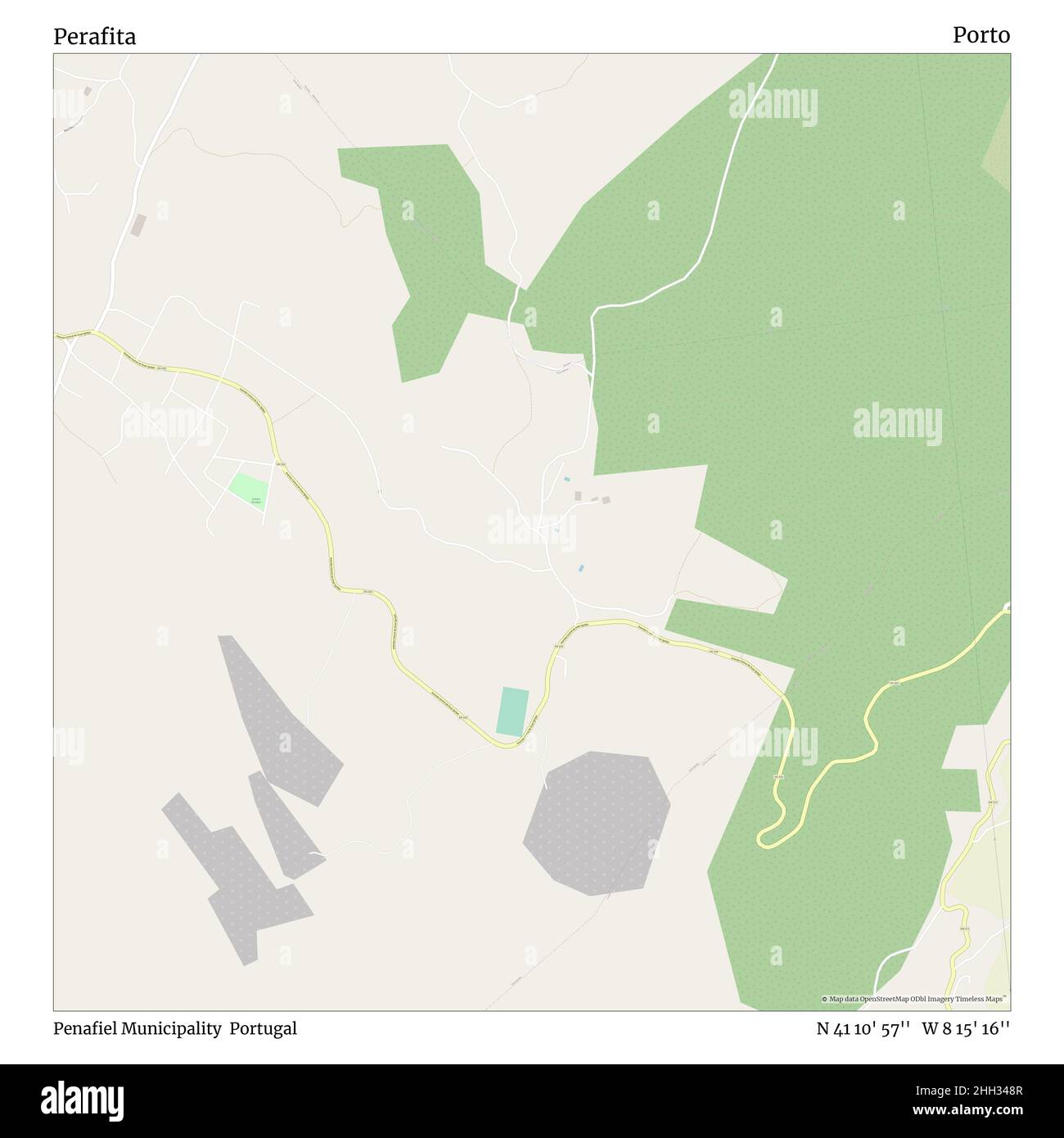 Map of penafiel portugal hi-res stock photography and images - Alamy