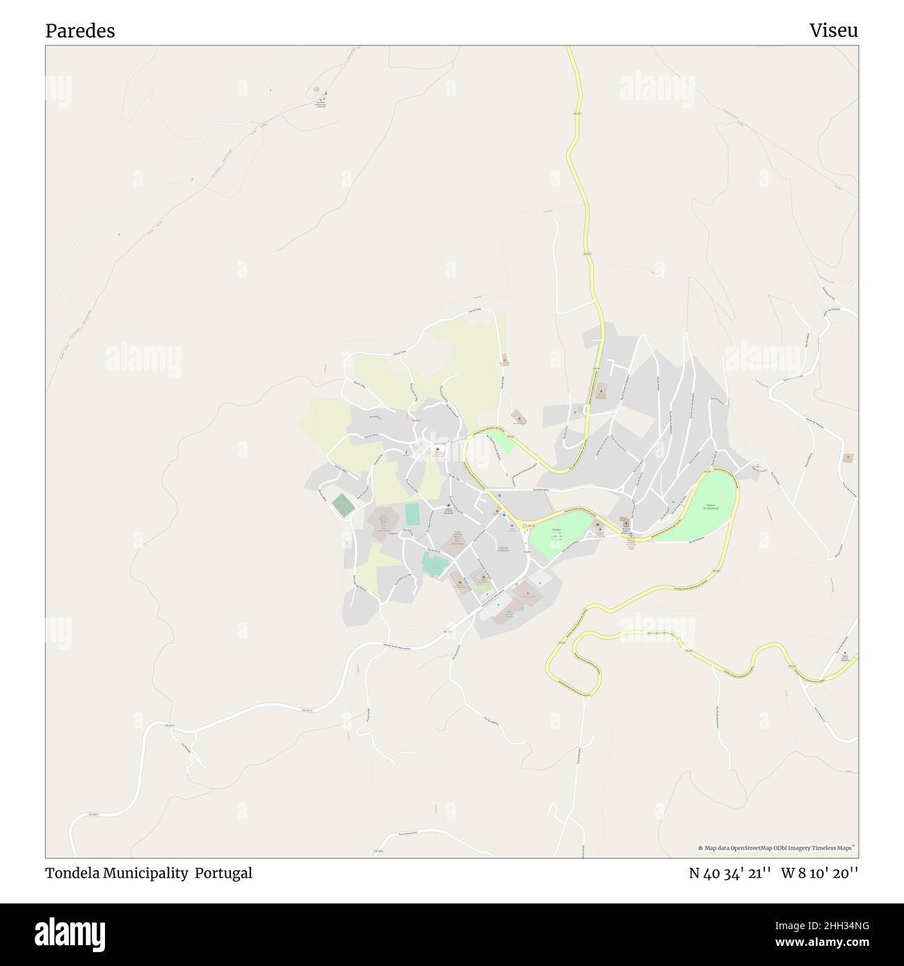 Paredes, Tondela Municipality, Portugal, Viseu, N 40 34' 21'', W 8 10 ...