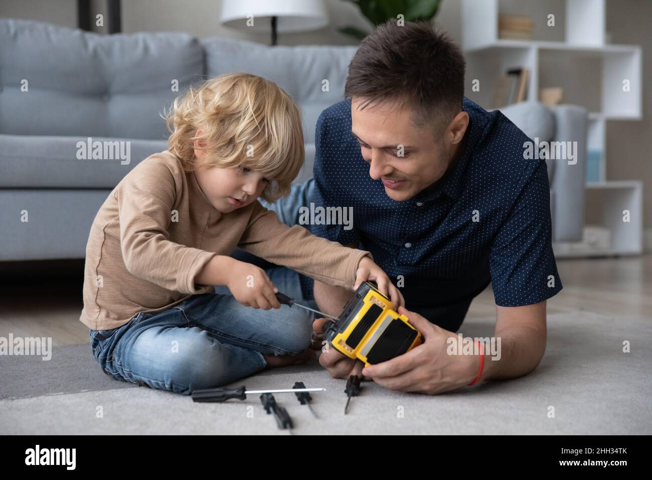 Concentrated repair hi-res stock photography and images - Alamy