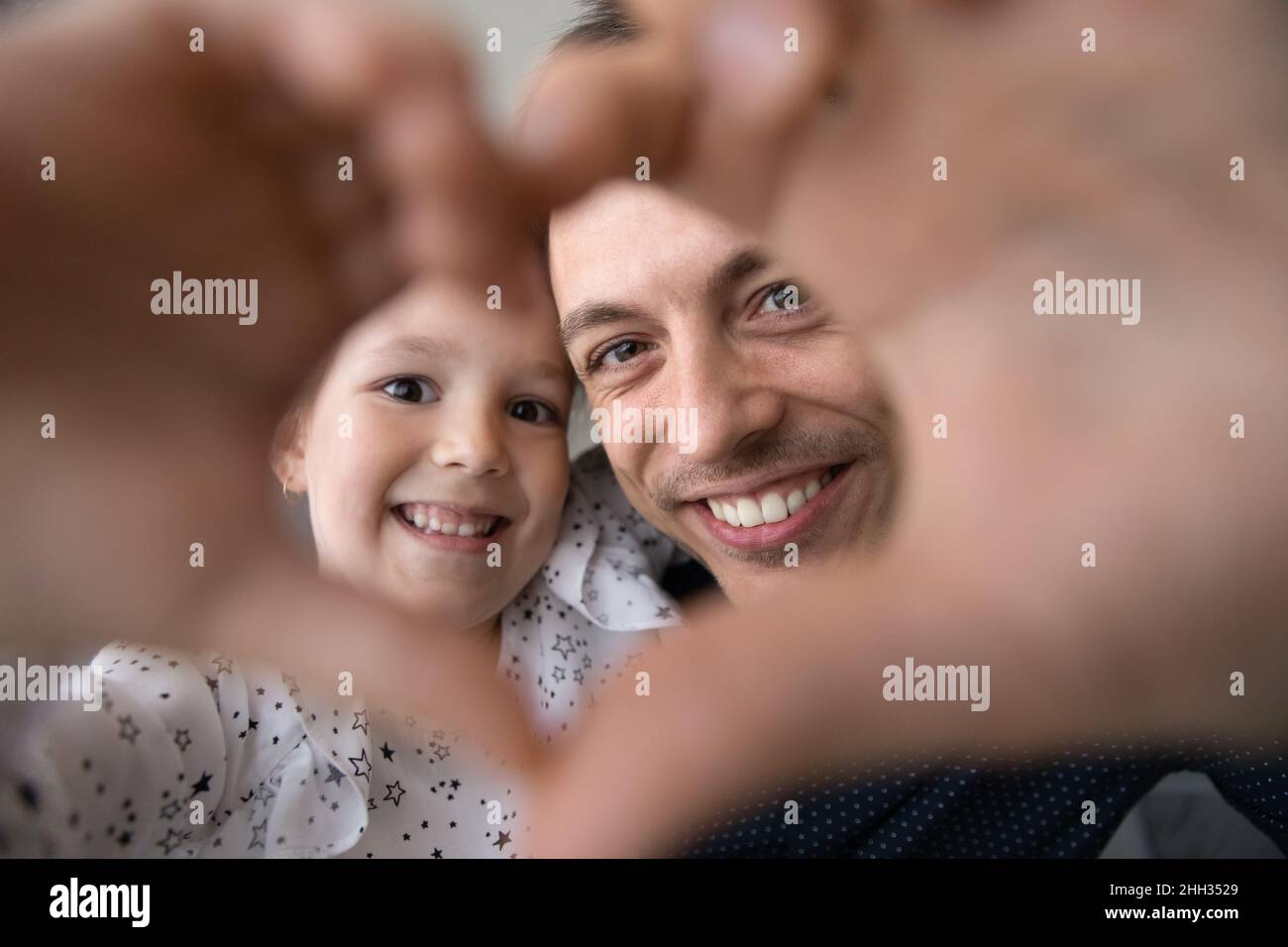 Bonding loving two generations family showing loving relations Stock ...