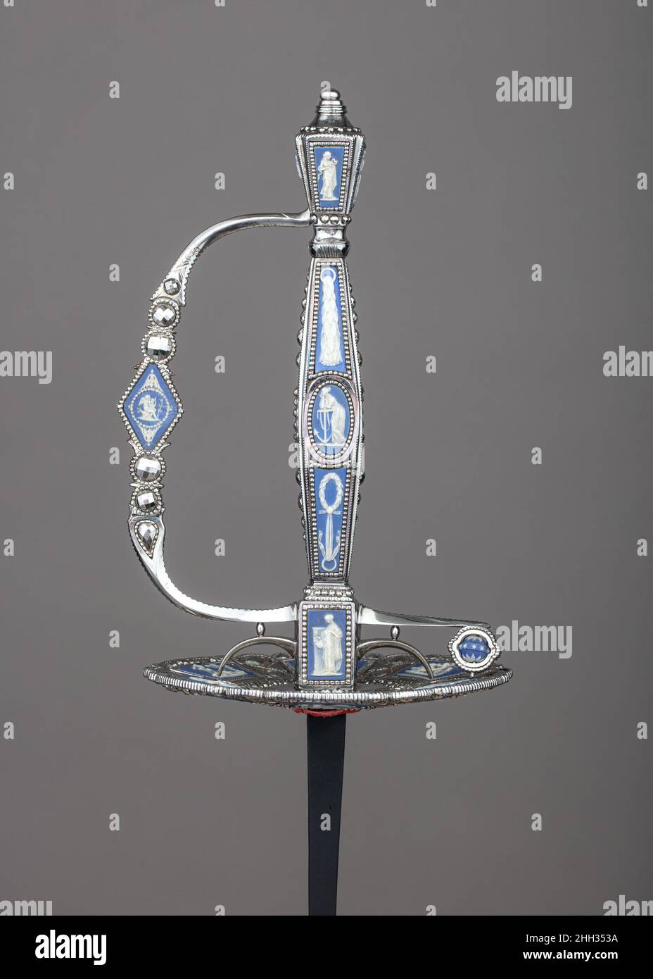 Smallsword Hilt ca. 1790 Matthew Boulton British This hilt combines two ...