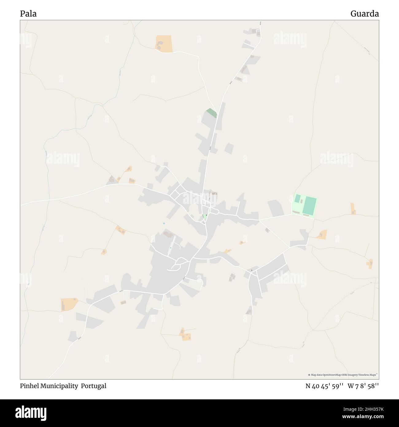 Map of pinhel hi-res stock photography and images - Alamy