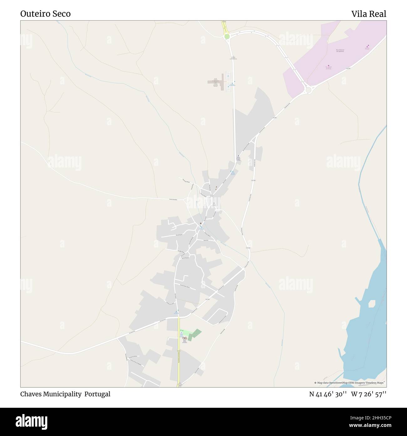 Chaves portugal map hi-res stock photography and images - Alamy