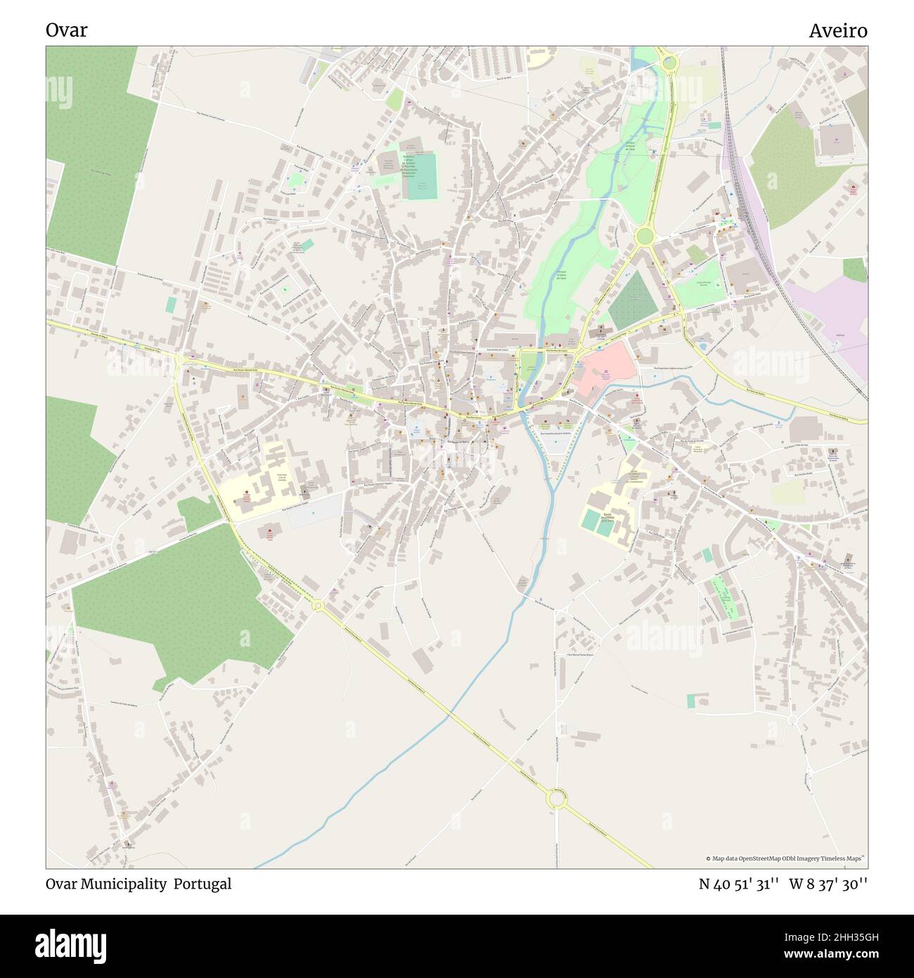 Ovar map hi-res stock photography and images - Alamy