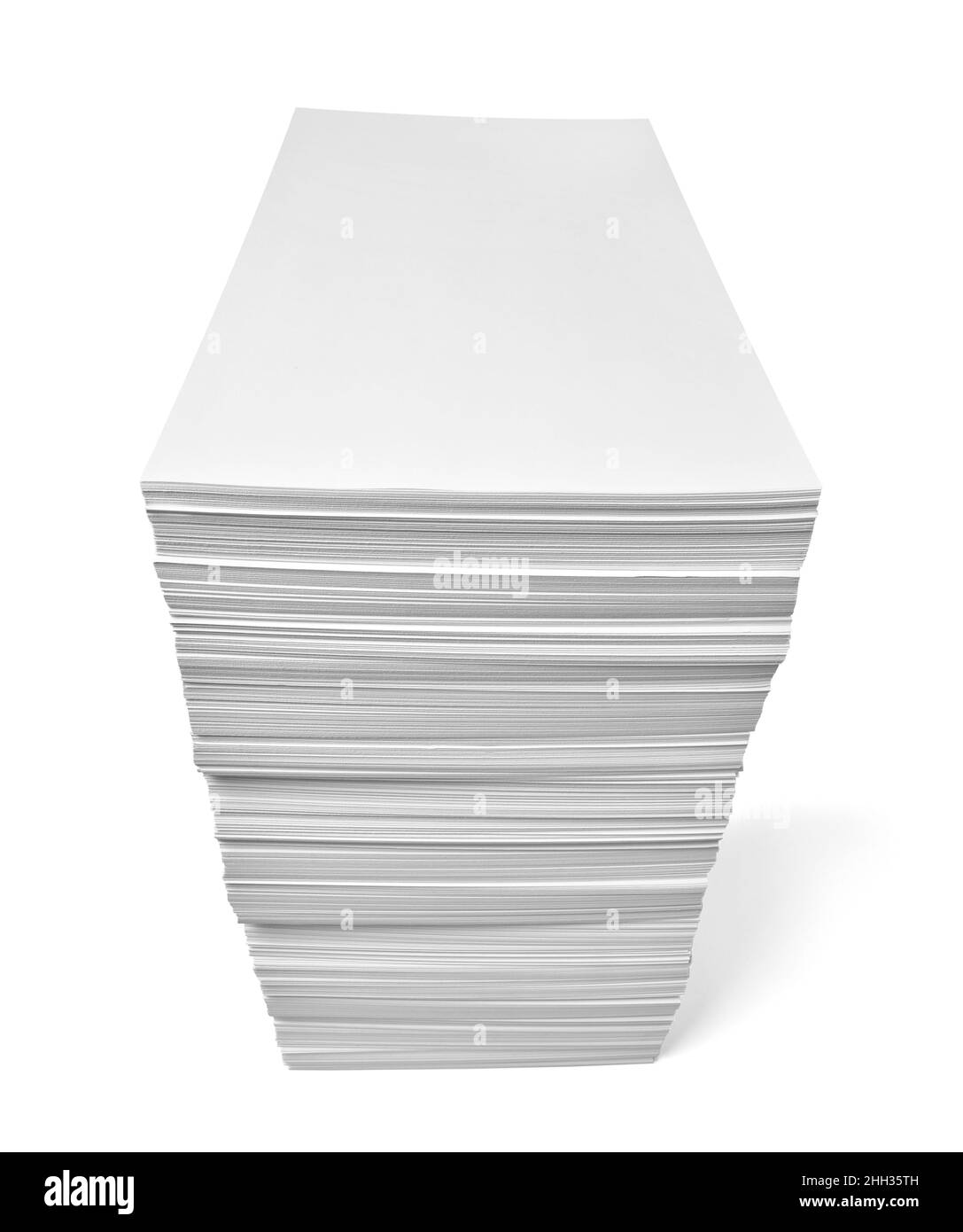 paper stack pile office paperwork busniess education Stock Photo - Alamy