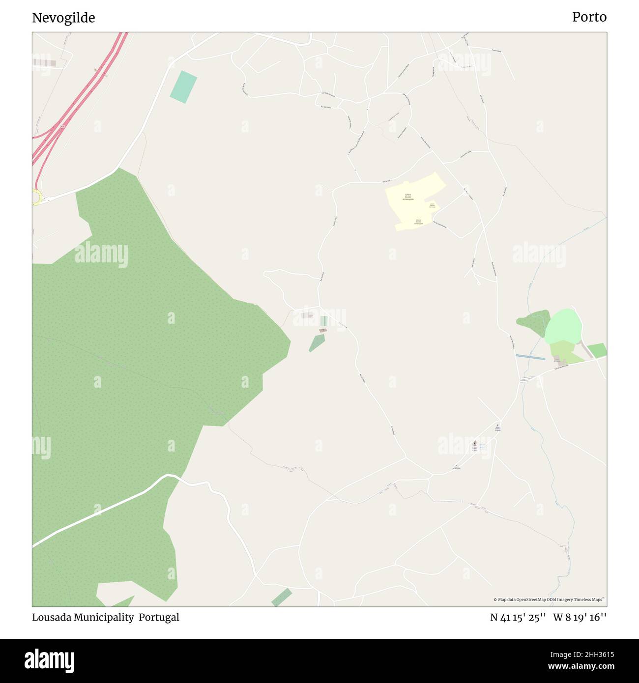 Nevogilde, Lousada Municipality, Portugal, Porto, N 41 15' 25'', W 8 19 ...
