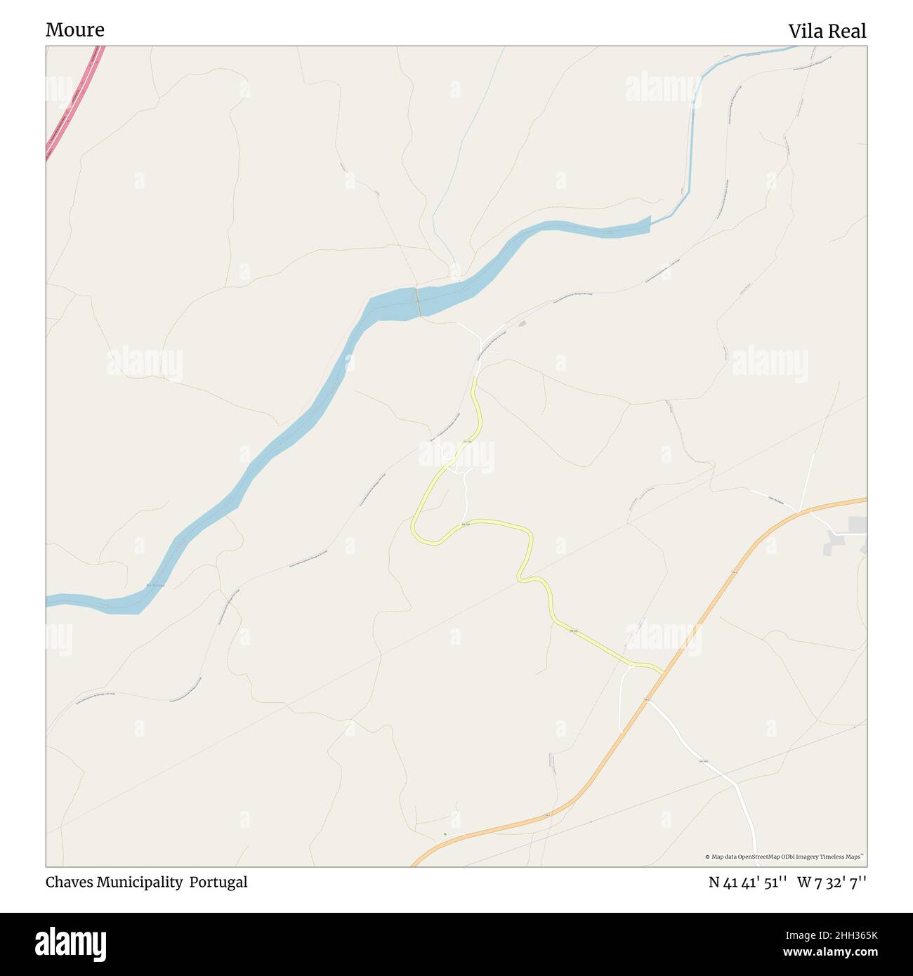 Map of chaves hi-res stock photography and images - Alamy