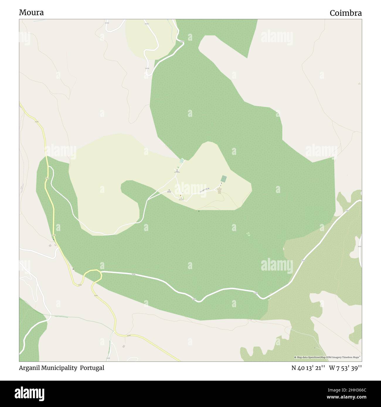 Moura portugal map hi-res stock photography and images - Alamy