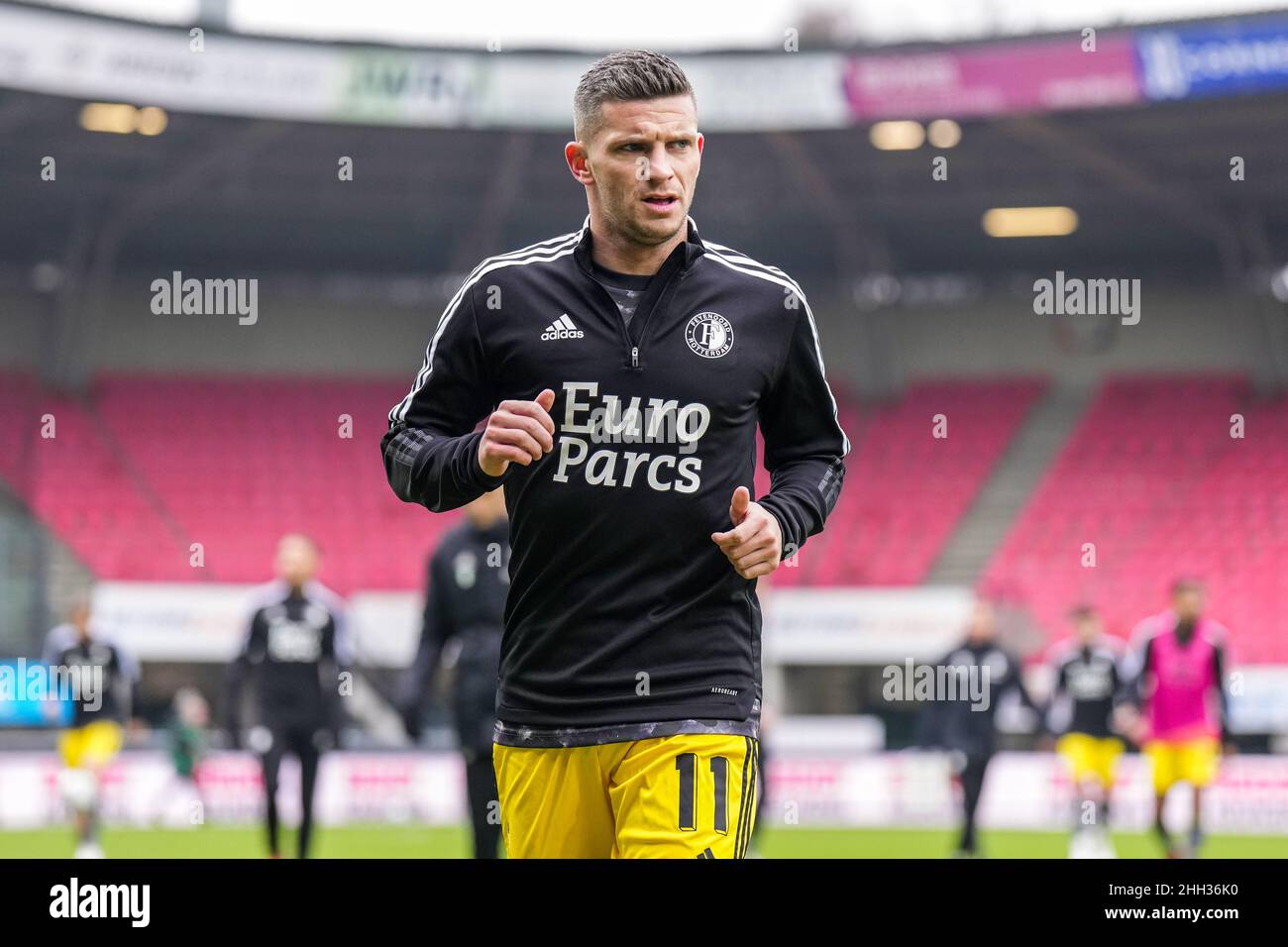 Nijmegen - Bryan Linssen of Feyenoord during the match between NEC v ...