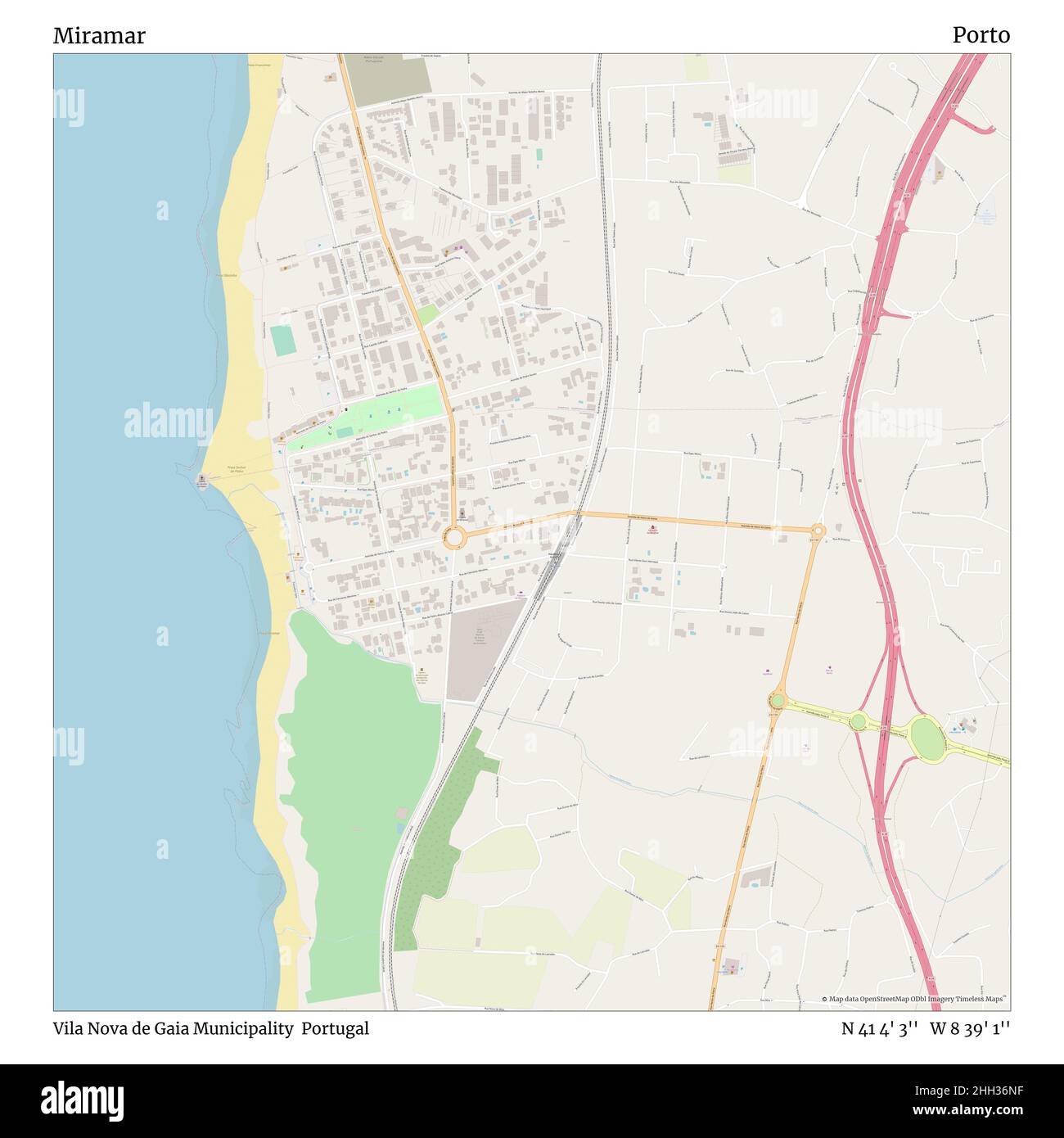 Map of miramar map of miramar hi-res stock photography and images - Alamy
