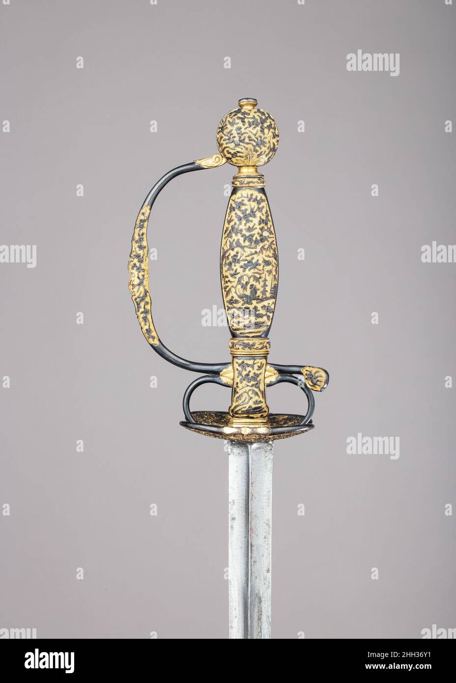 Smallsword with Scabbard ca. 1730 Japanese, possibly Dejima, for the ...
