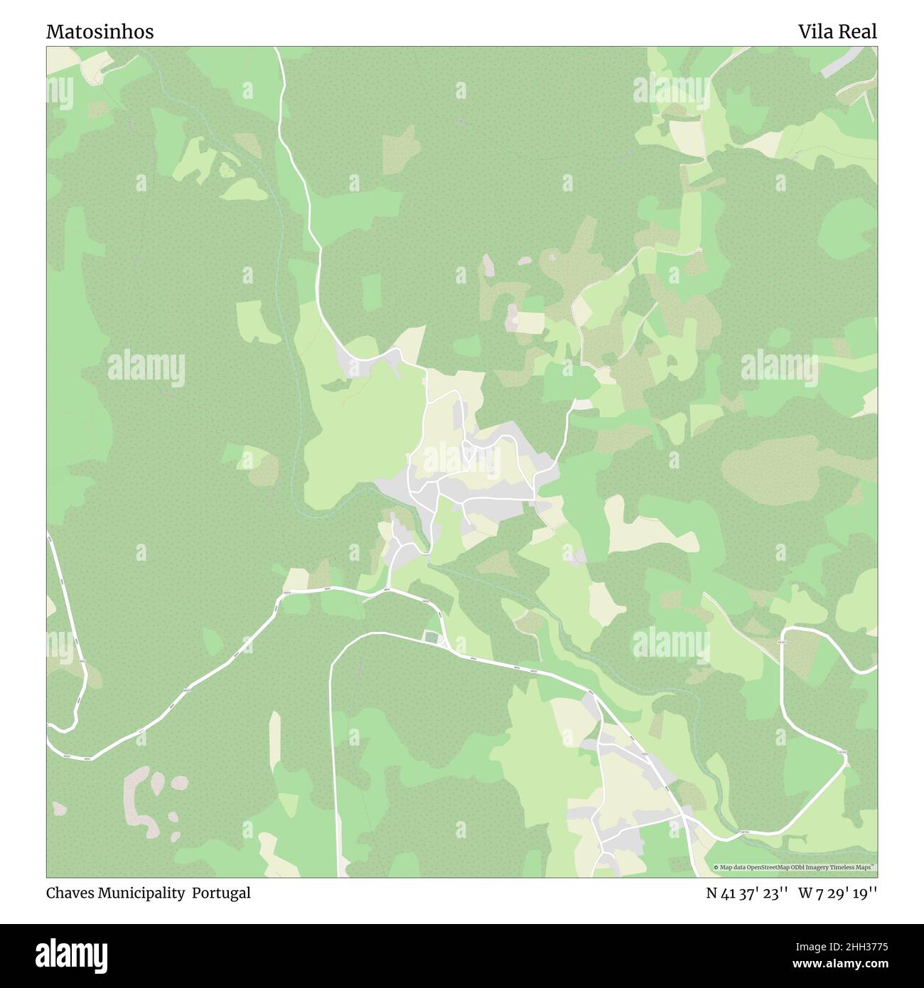 Map of chaves hi-res stock photography and images - Alamy