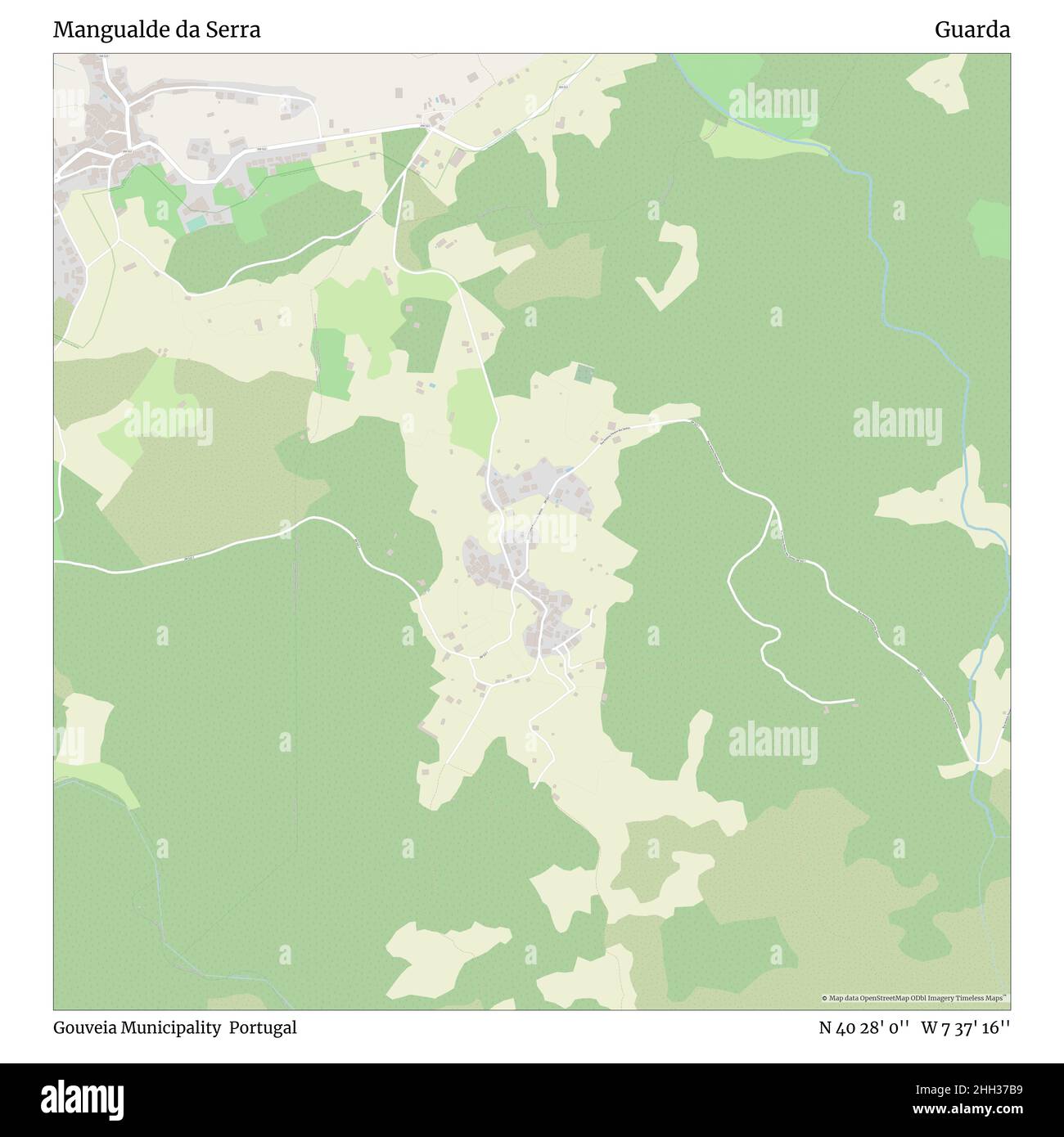Map of mangualde portugal hi-res stock photography and images - Alamy