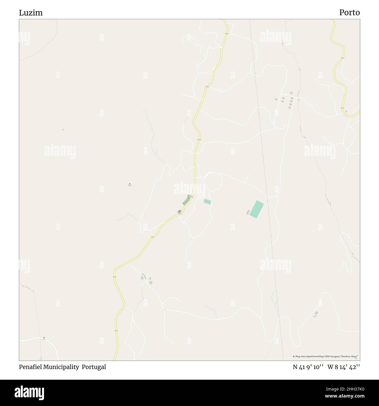 Map of penafiel hi-res stock photography and images - Alamy