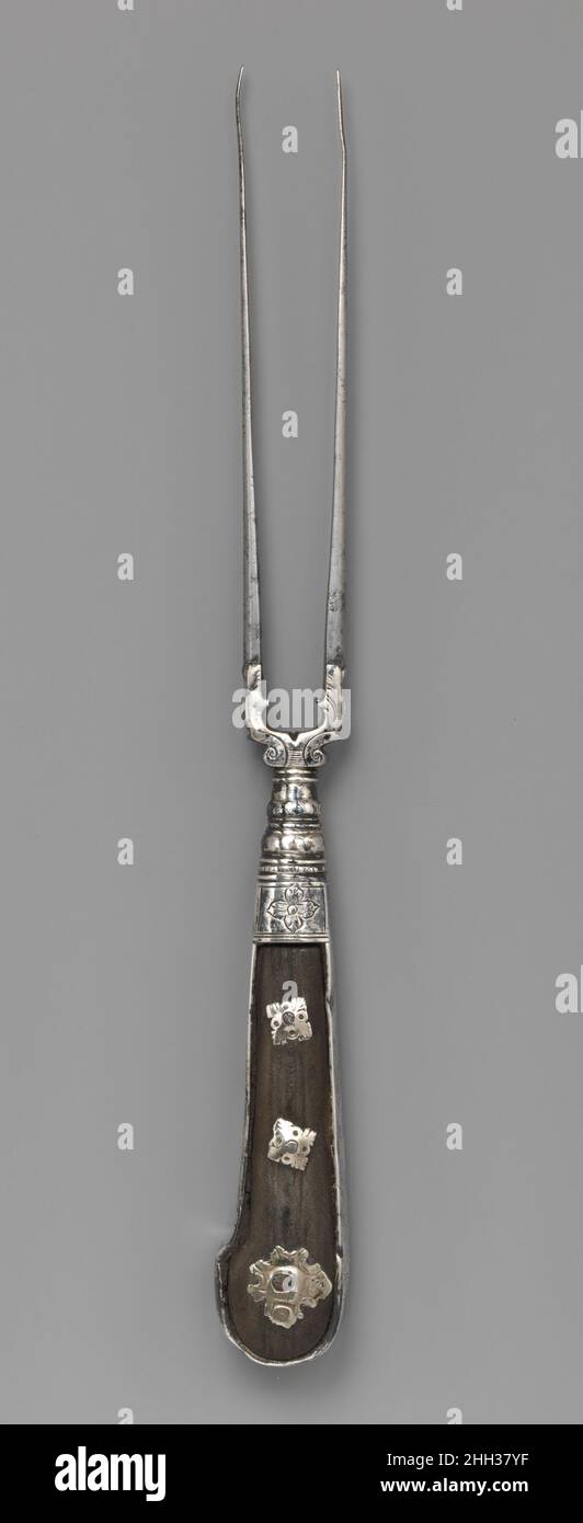 Table fork 18th century Swiss. Table fork. Swiss. 18th century. Steel ...