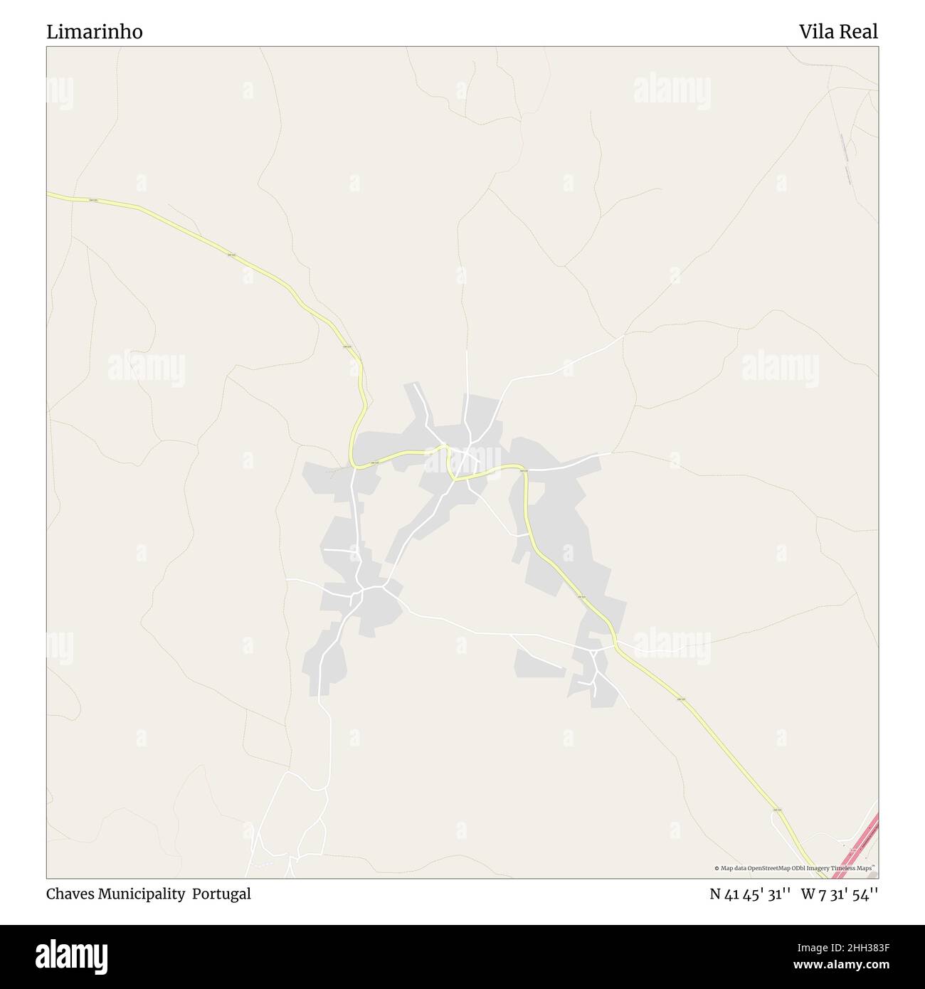 Map of chaves hi-res stock photography and images - Alamy