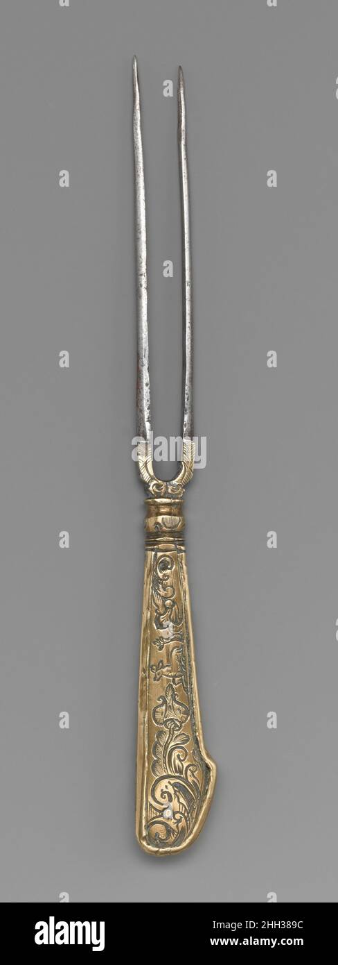 Table fork late 17th century possibly Swiss. Table fork. possibly Swiss ...
