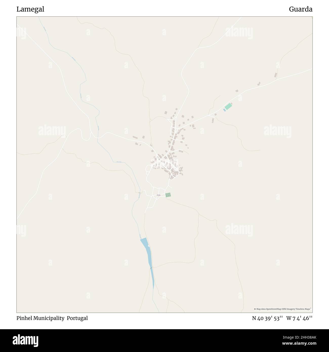 Map of pinhel hi-res stock photography and images - Alamy