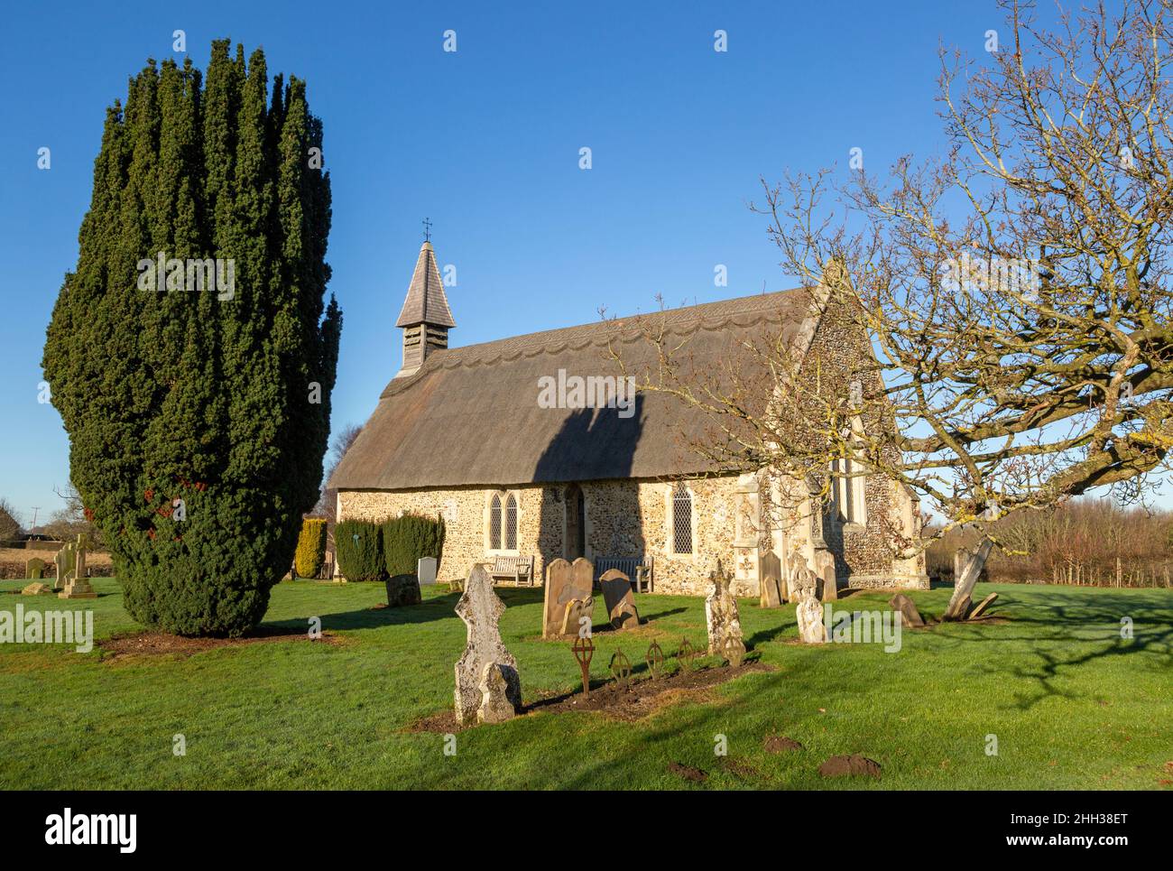 Village parish church of Saint Augustine, Harleston, Suffolk, England ...