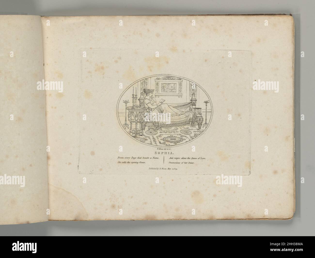 Sophia 1809 Henry Moses. Sophia. 1809. Etching and engraving. Prints ...