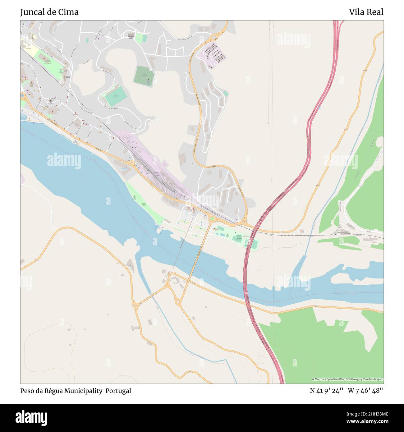 Map of peso da regua hi-res stock photography and images - Alamy