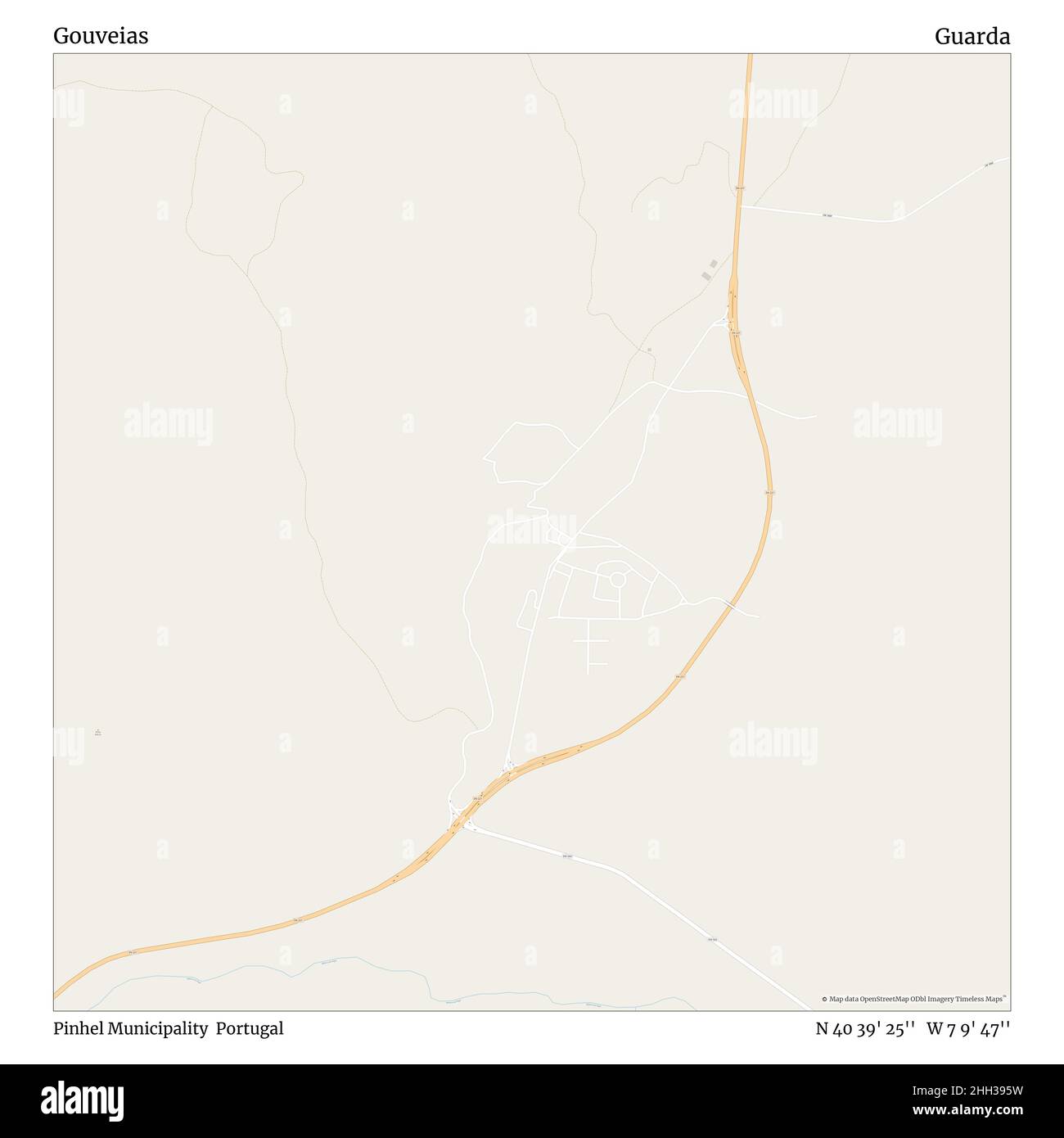 Map of pinhel hi-res stock photography and images - Alamy