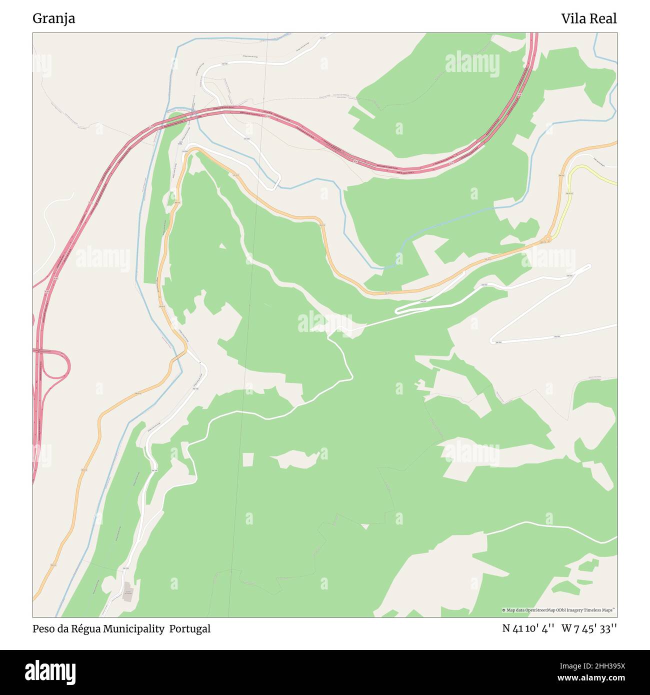 Map of peso da regua portugal hi-res stock photography and images - Alamy