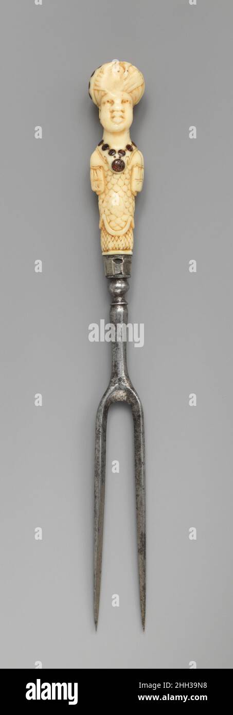 Table fork 19th century Southern German. Table fork. Southern German ...