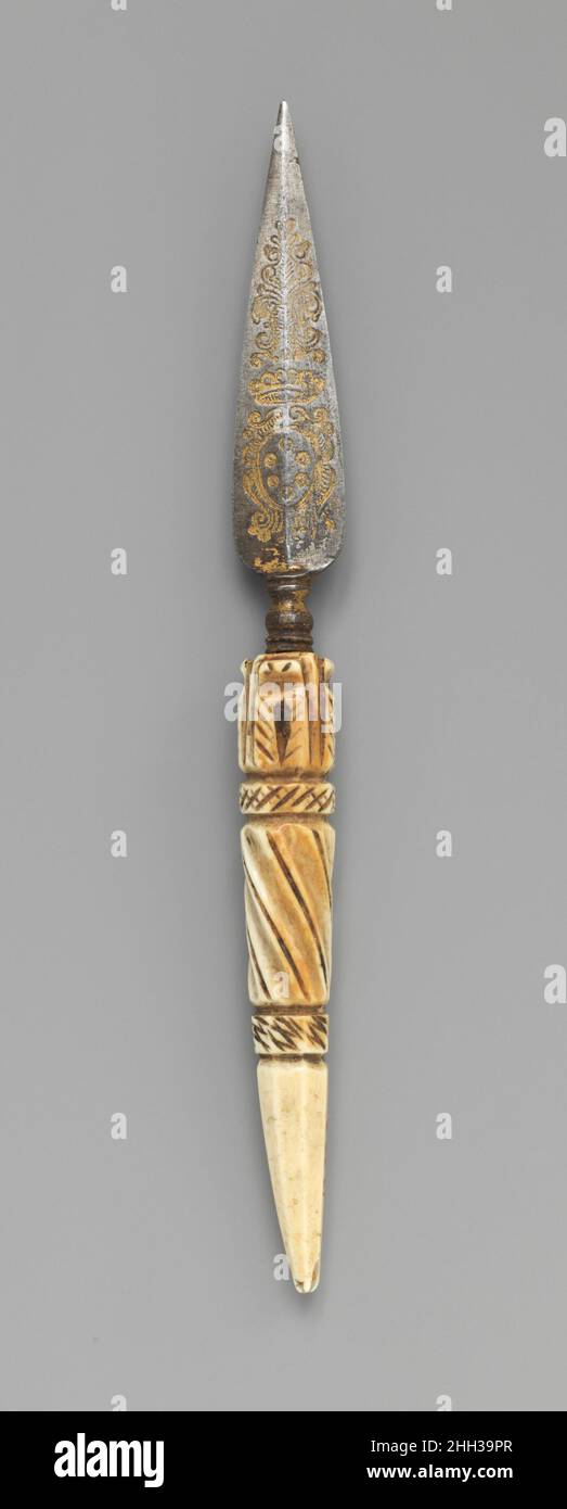 Paper cutter with the arms of the Medici family 16th century Italian ...