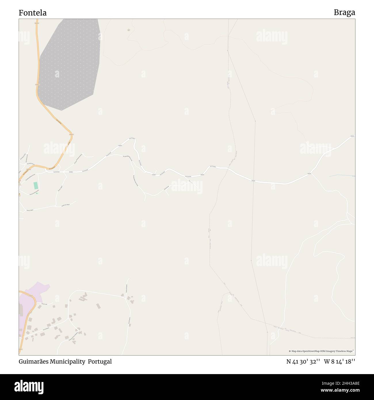 Map of guimaraes hi-res stock photography and images - Alamy