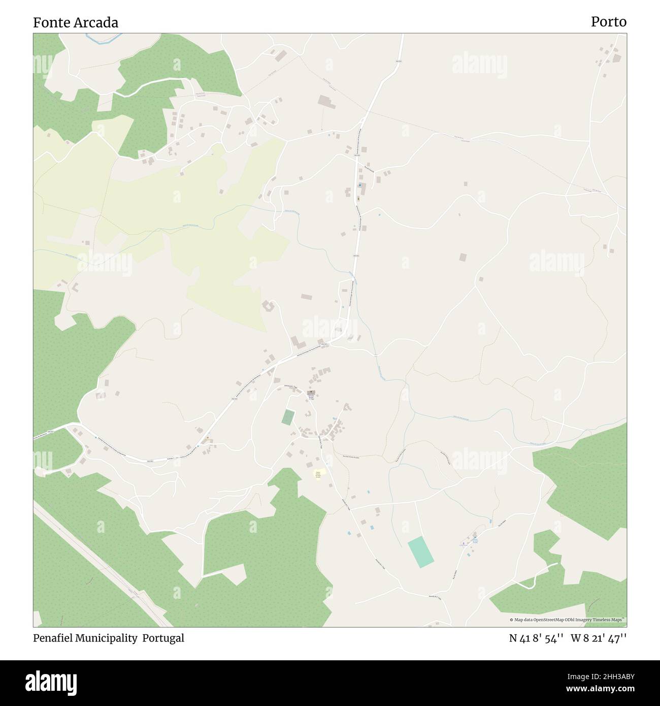 Map of penafiel hi-res stock photography and images - Alamy