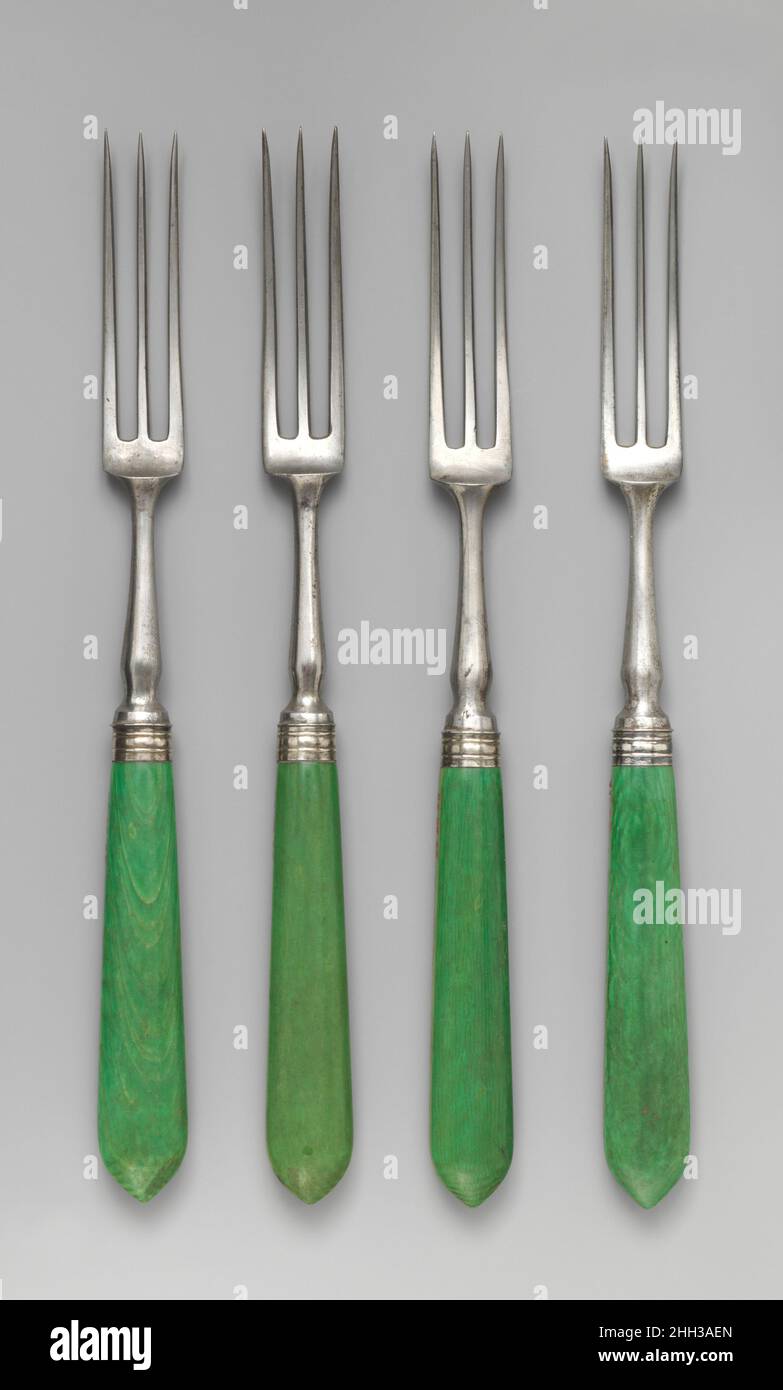 Set of three forks 18th century British. Set of three forks. British ...