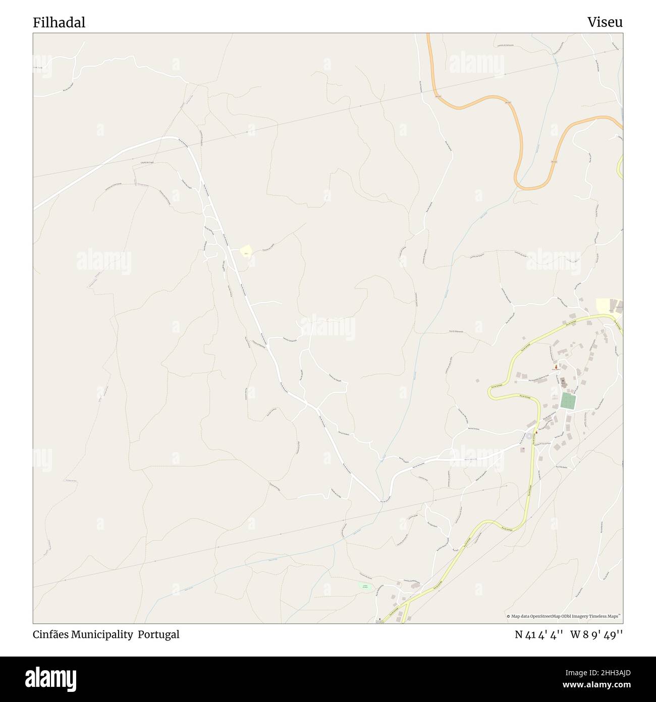 Filhadal, Cinfães Municipality, Portugal, Viseu, N 41 4' 4'', W 8 9' 49 ...