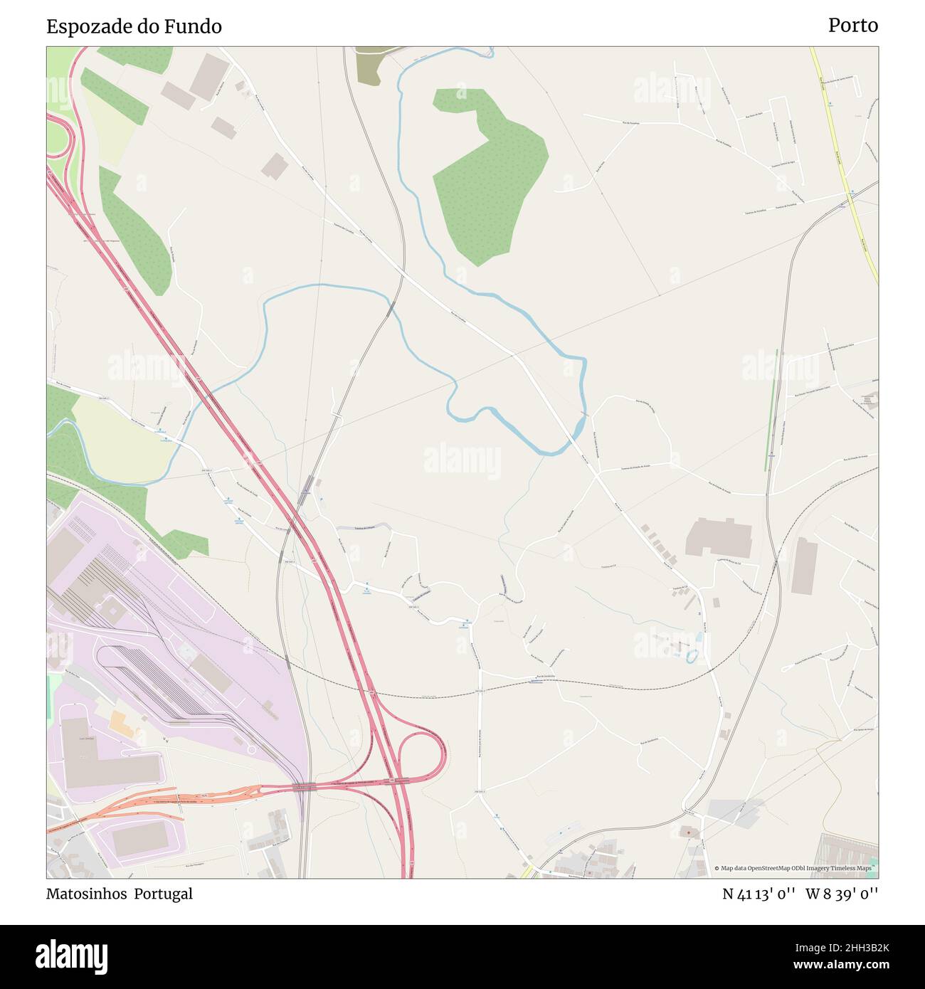 Map of matosinhos portugal hi-res stock photography and images - Alamy