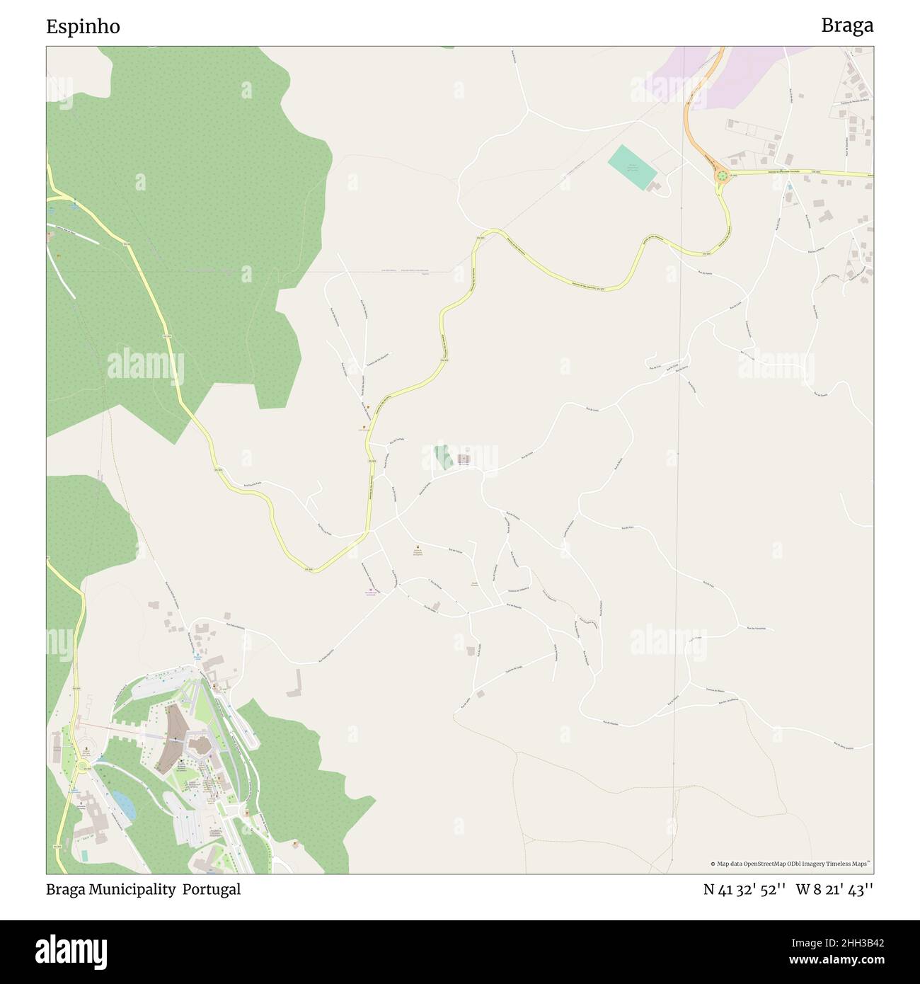 Espinho, Braga Municipality, Portugal, Braga, N 41 32' 52'', W 8 21' 43 ...