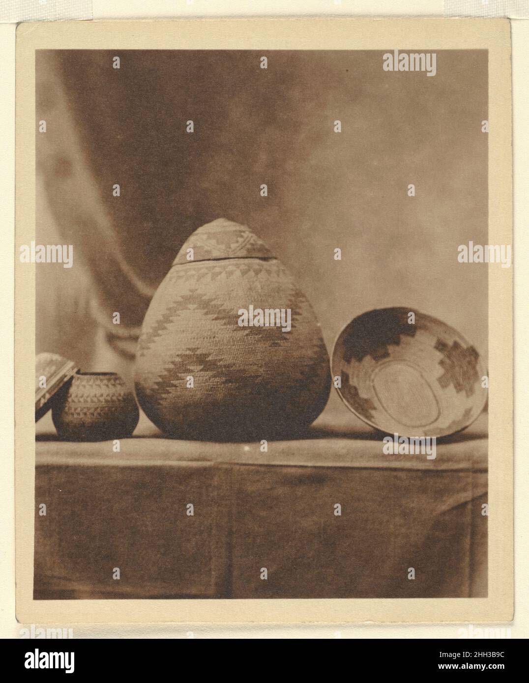 [Native American Baskets] ca. 1900 Adam Clark Vroman. [Native American ...