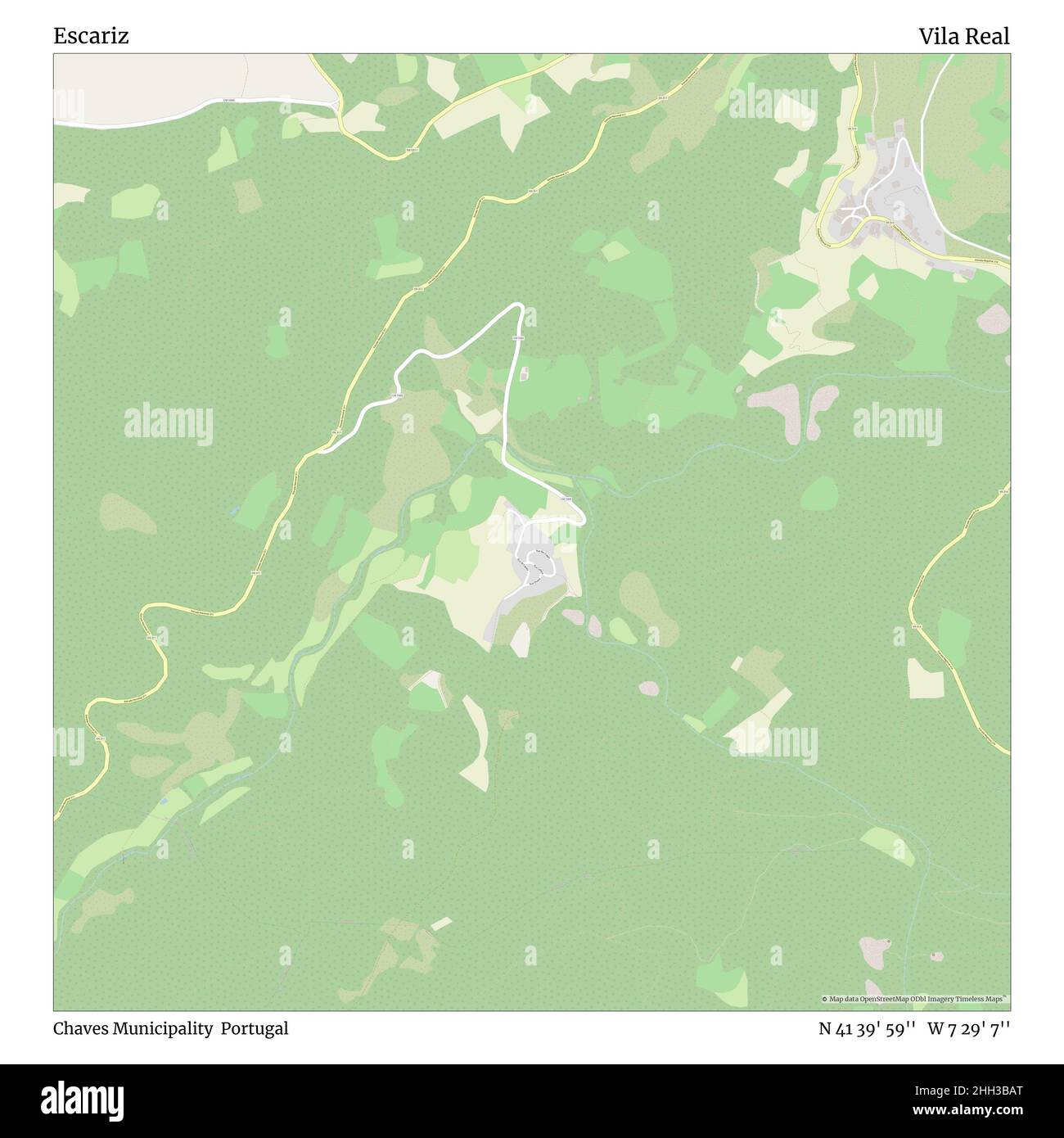 Map of chaves hi-res stock photography and images - Alamy
