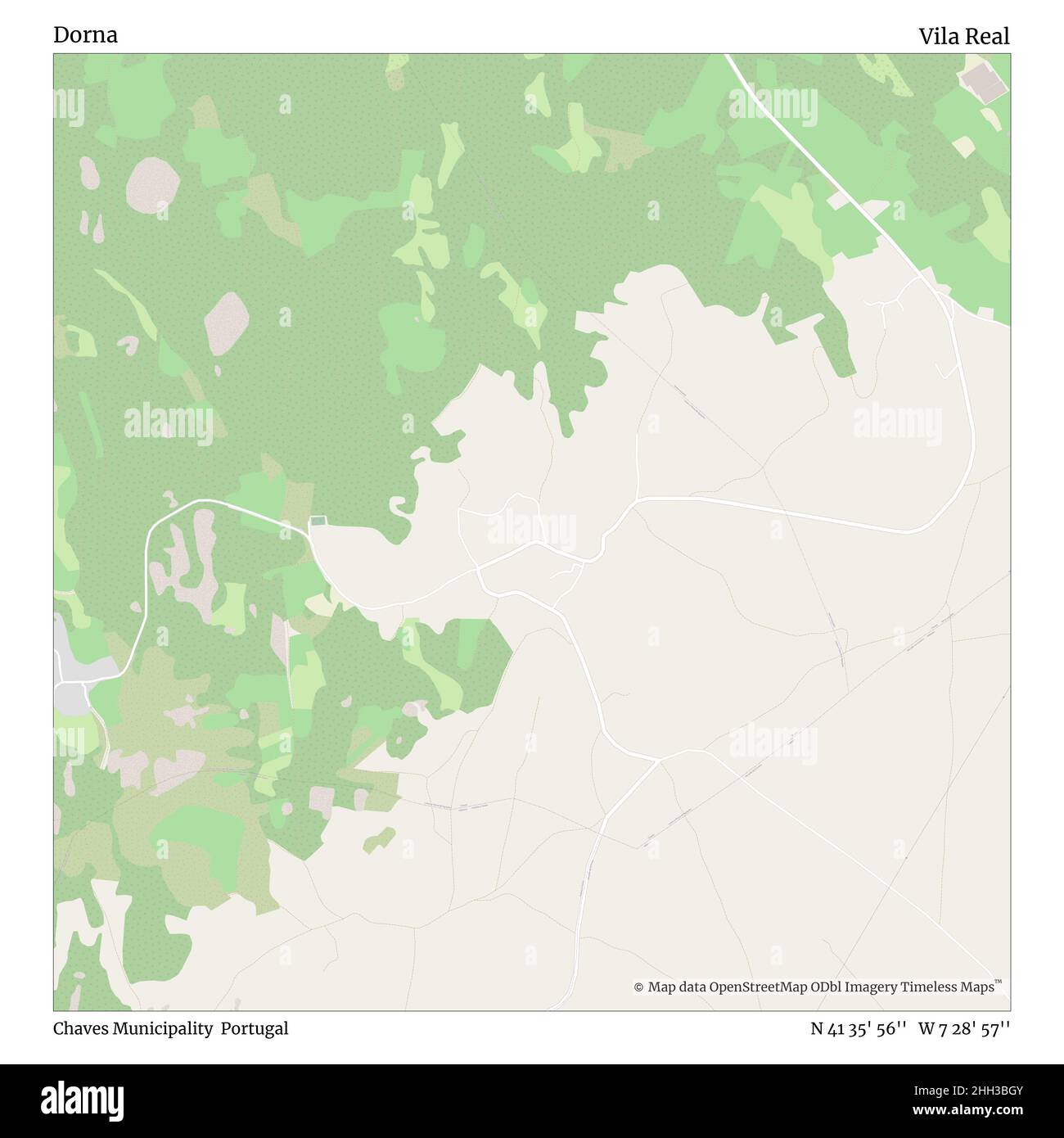 Map of chaves hi-res stock photography and images - Alamy