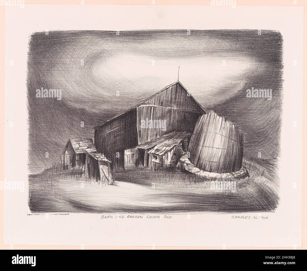 Broken down silo hi-res stock photography and images - Alamy