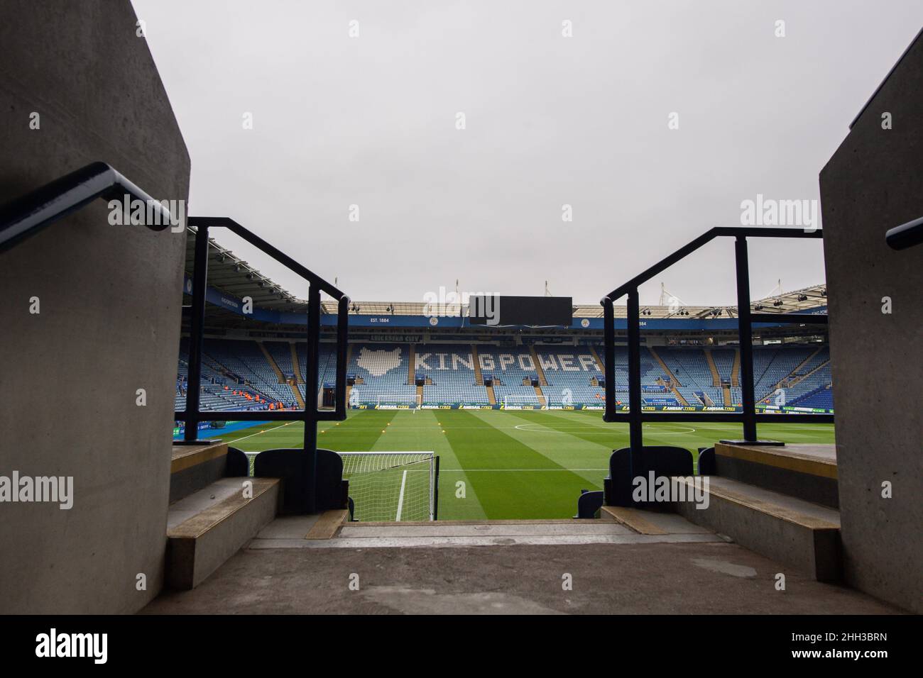 general view of King Power Stadium, Home of Leicester City Stock Photo ...