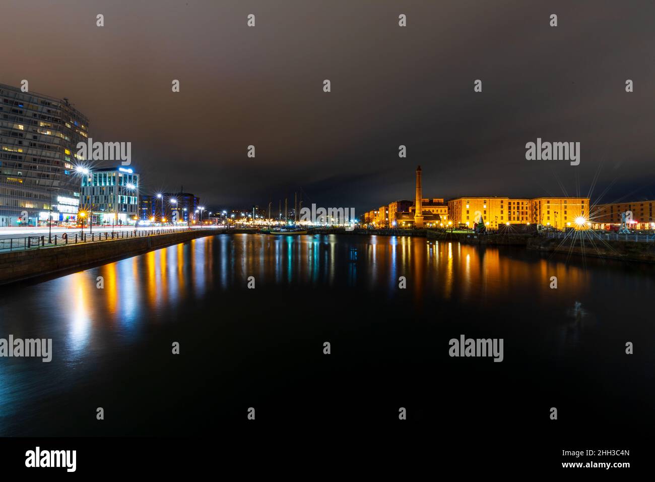 Liverpool night shots. showing the vibrant colours around our City ...